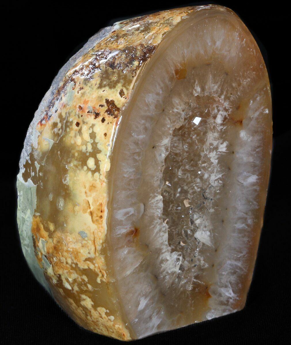 3.6" Polished Brazilian Agate Standup - Quartz For Sale (#38216 ...