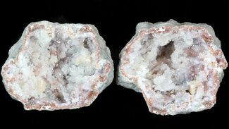 Pyrolusite Spray In Quartz Geode - Exceptional Specimen For Sale ...