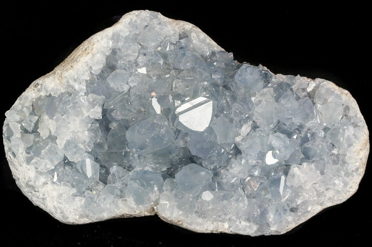 6.2" Celestine (Celestite) Crystal Geode - Madagascar For Sale (#45645 ...