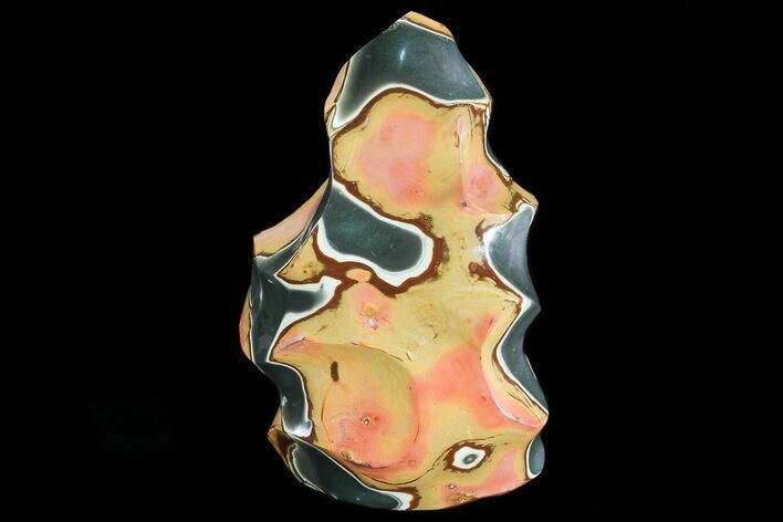 12.5" Tall Polychrome Jasper Flame - 26 Lbs (#71395) For Sale ...