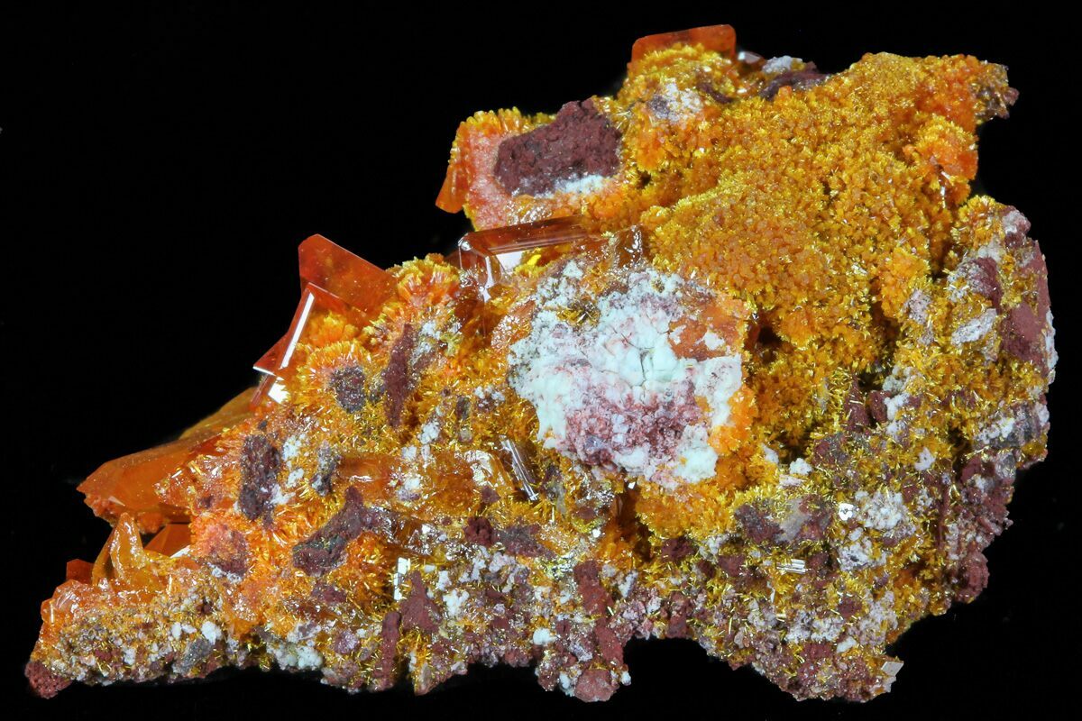 1.7" Wulfenite Crystal Cluster - Rowley Mine, AZ (#76903) For Sale ...