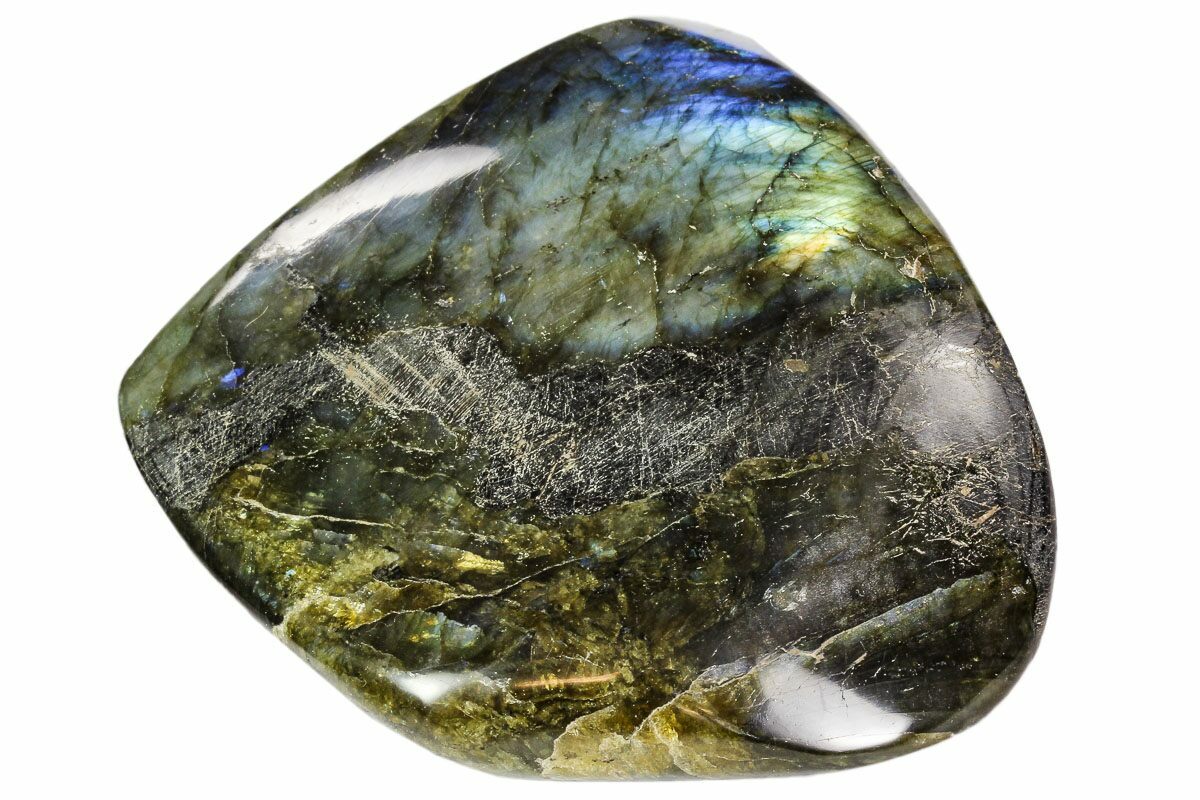 4.1" Flashy Polished Labradorite Free Form - Madagascar (#106893) For ...