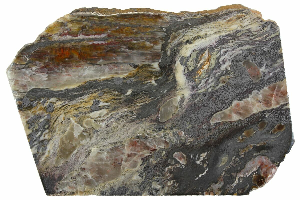 5.9" Lustrous Binghamite Agate Slab - Minnesota (#141178) For Sale ...