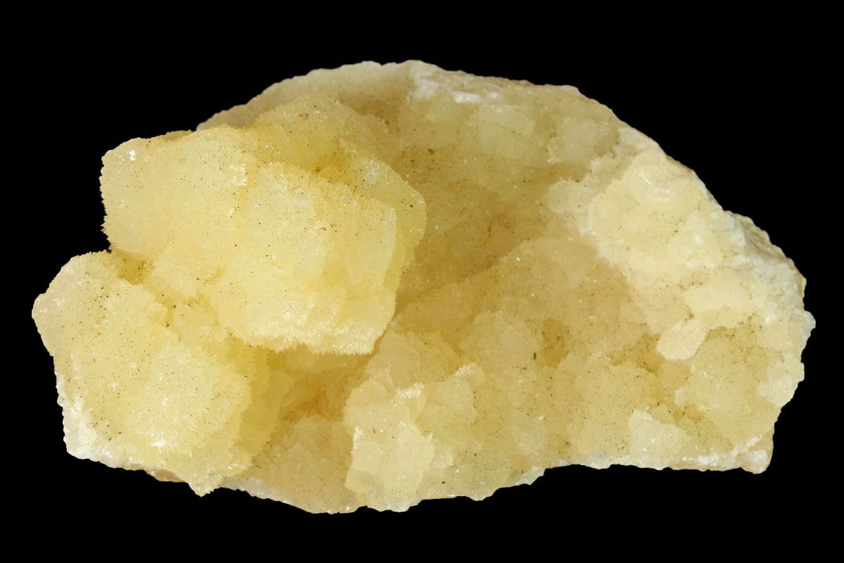 2.1" Yellow Aragonite Formation - Peru For Sale (#142629) - FossilEra.com