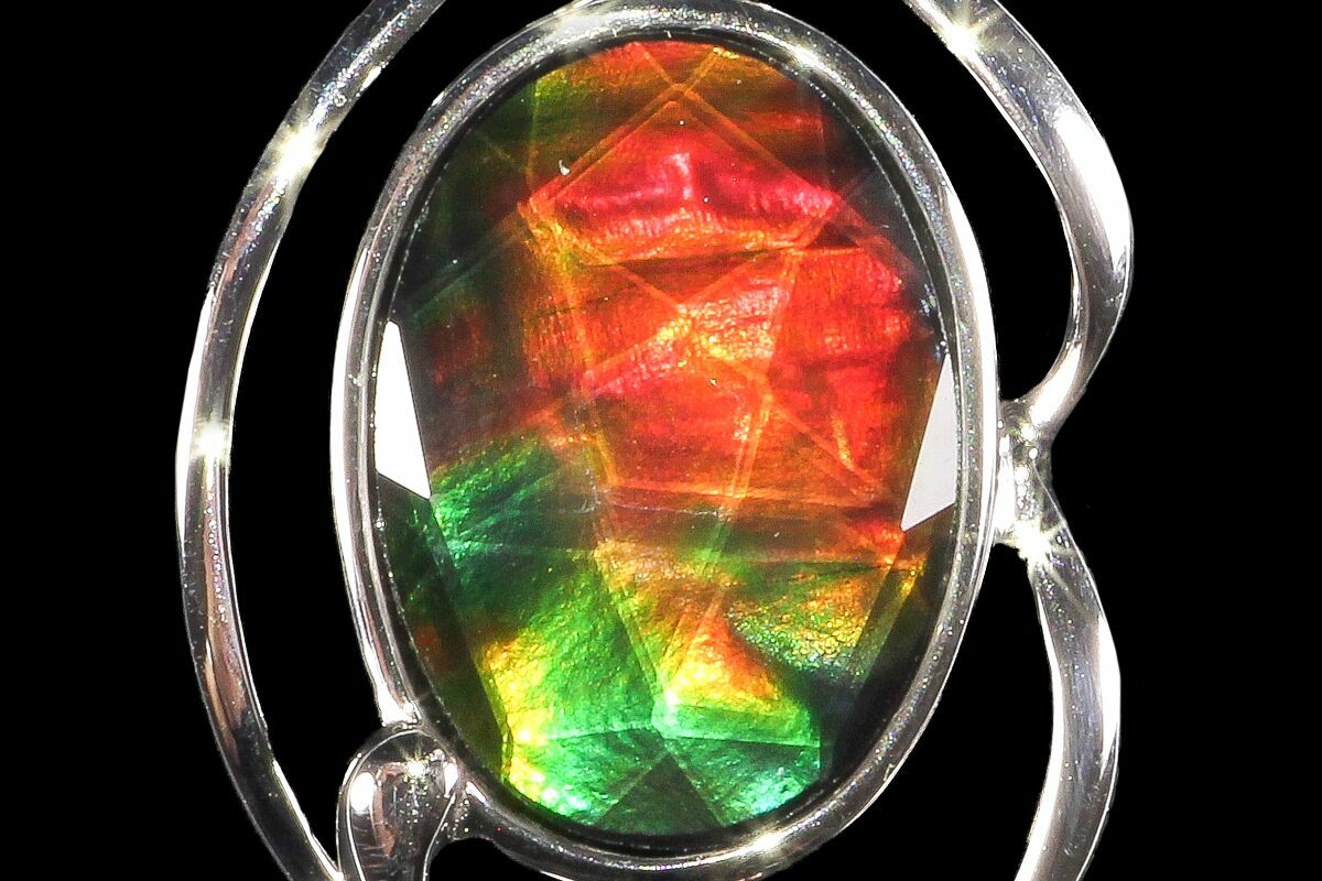 Ammolite Pendant with Sterling Silver - Chain Included (#143568) For ...