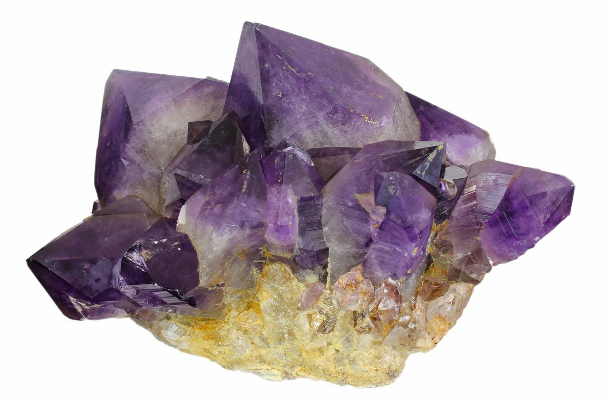 Beautiful, 7.3" Purple Amethyst Crystal Cluster - Congo (#148698) For ...