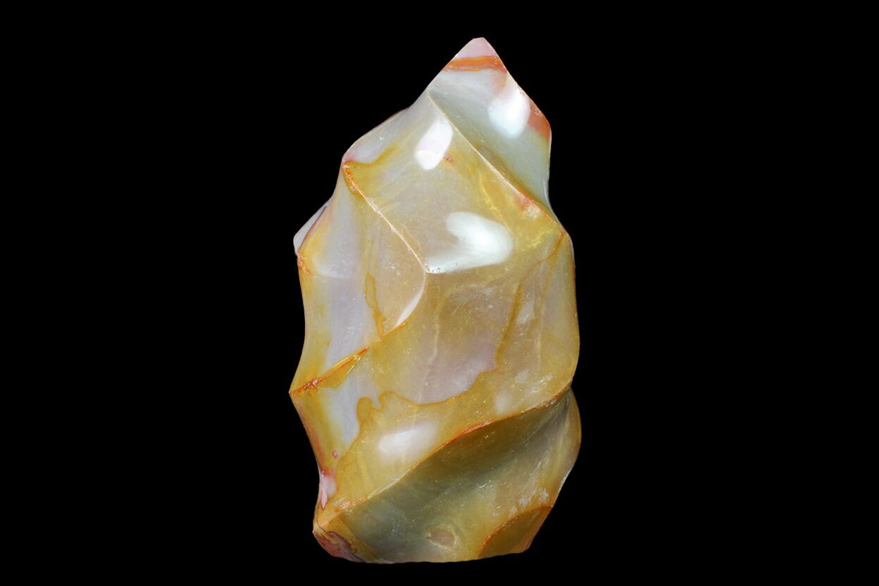 4.7" Polished Polychrome Jasper "Flame" - Madagascar (#157443) For Sale ...