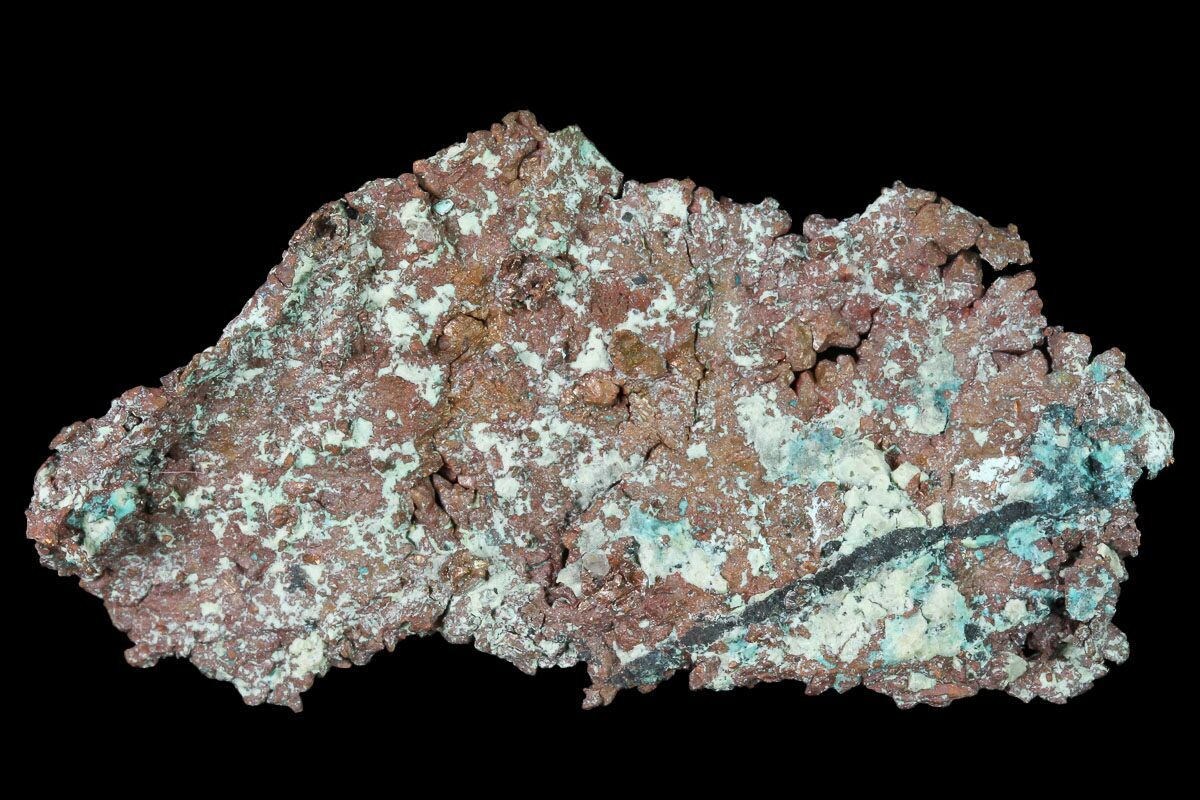 2.3" Natural, Native Copper with Cuprite - Carissa Pit, Nevada (#168884 ...