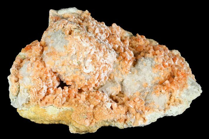 3.1" Red-Orange Stilbite with Laumontite and Calcite - Peru (#173304 ...