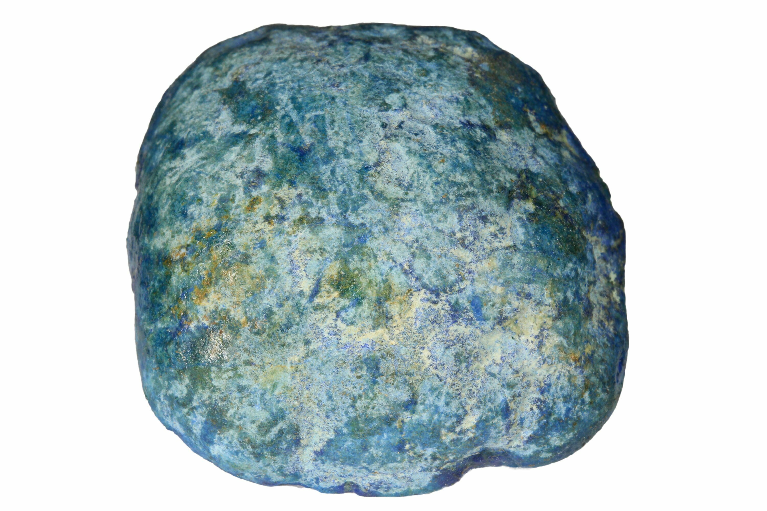 1.4" Vivid Blue, Cut/Polished Azurite Nodule - Siberia (#175561) For ...