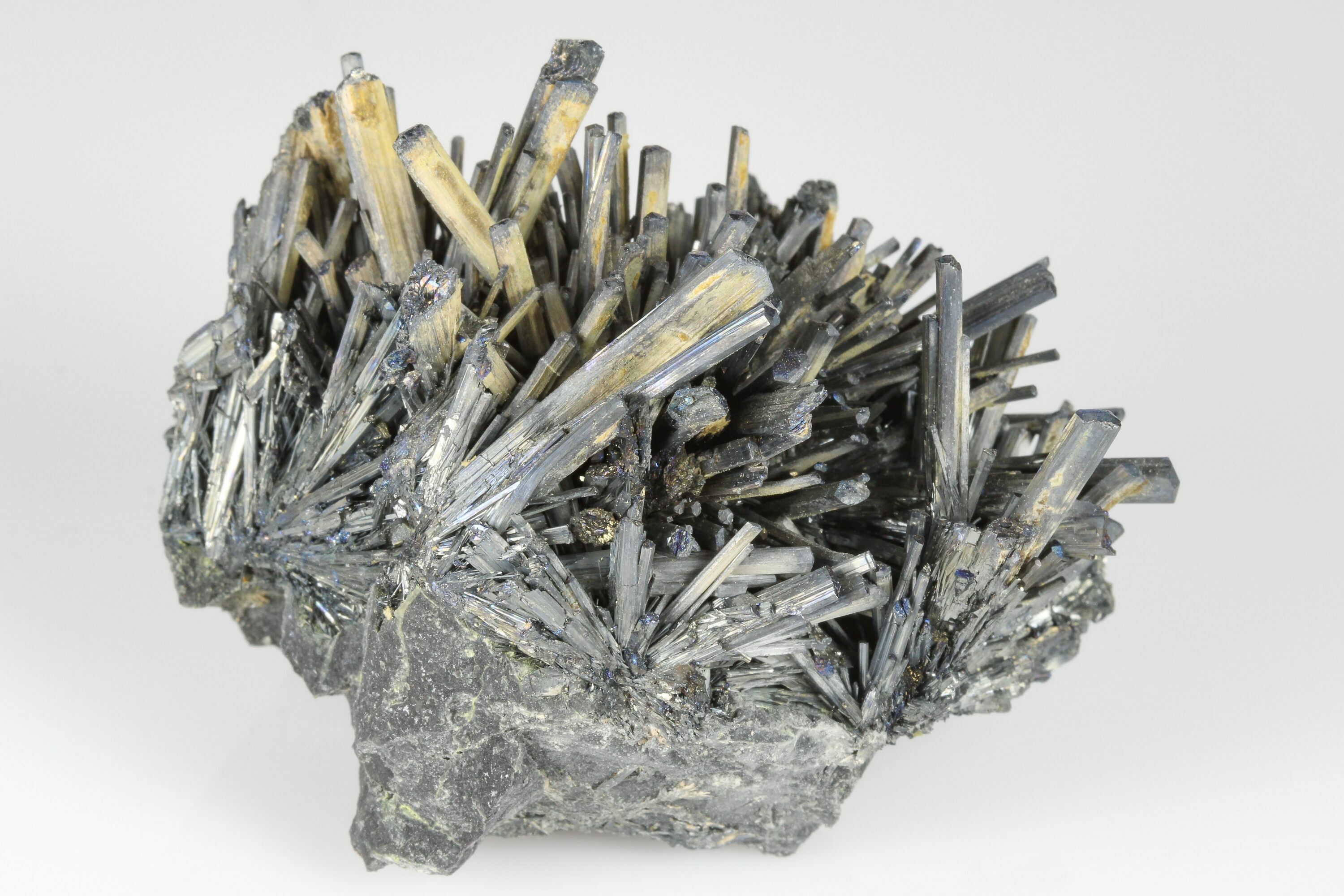 2.35" Metallic Stibnite Crystal Spray On Matrix - China (#175900) For ...