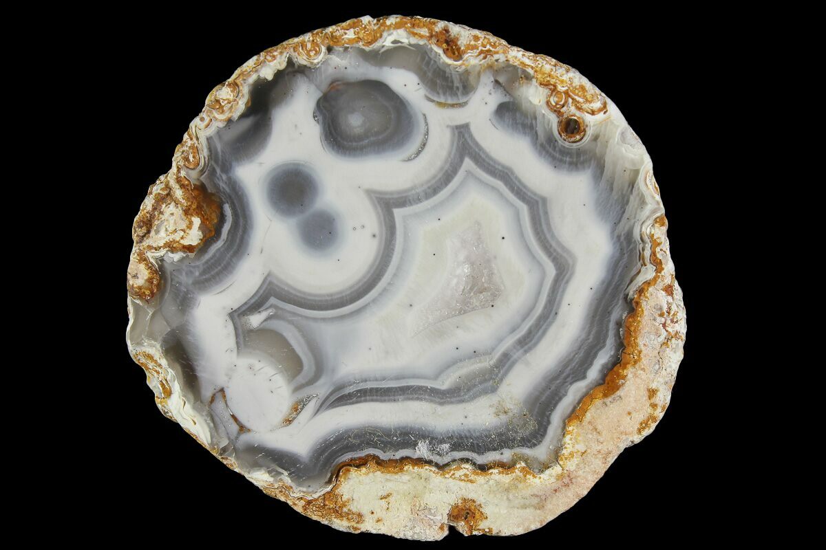 1.8" Polished, Banded Agate Nodule - Kerrouchen, Morocco (#181302) For ...