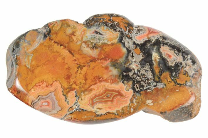 3.7" Polished Banded Fairburn Agate - Nebraska (#189399) For Sale ...