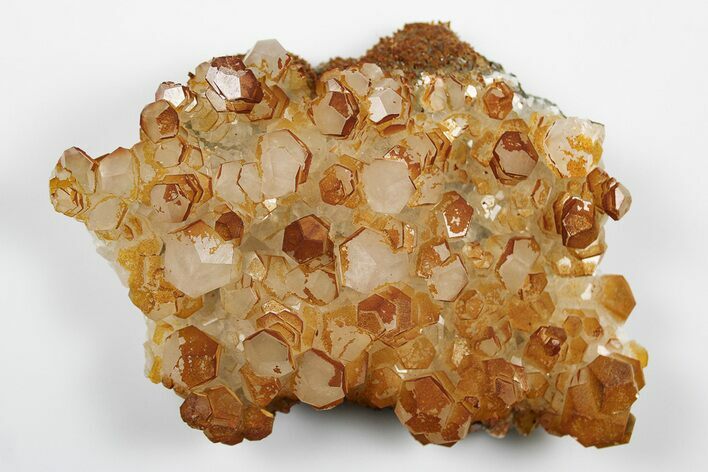 5.3" Hematite "Pagoda Calcite" Cluster (Fluorescent) - China (#191692 ...