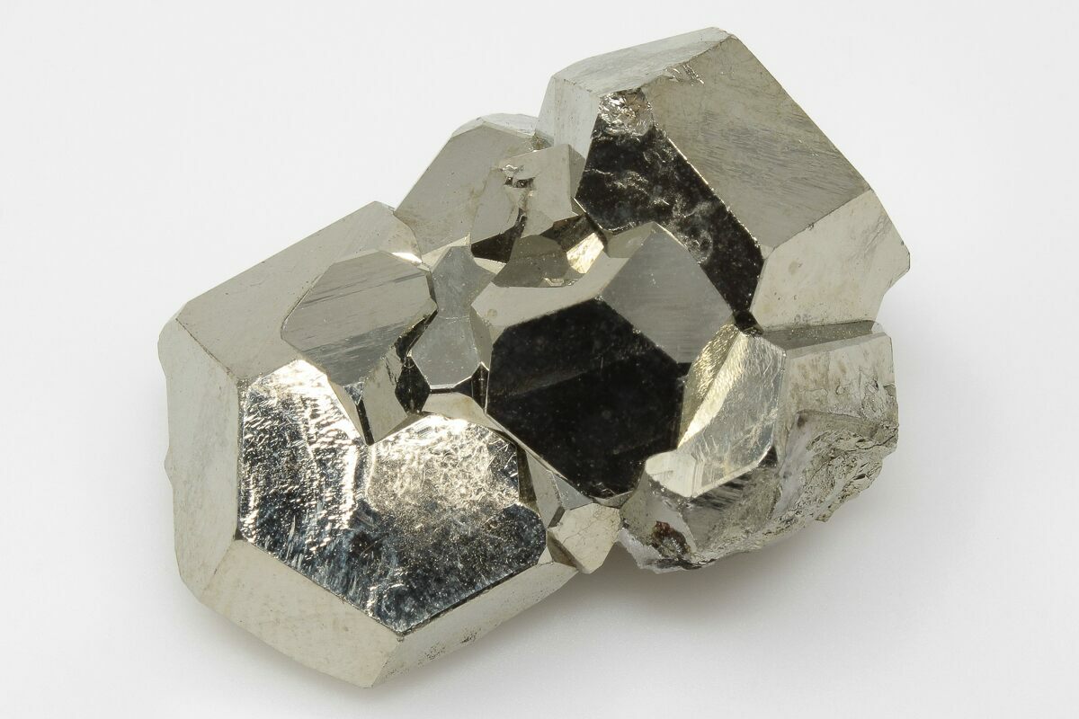 1.25" Shiny, Pyritohedral Pyrite Crystal Cluster - Peru (#195650) For ...