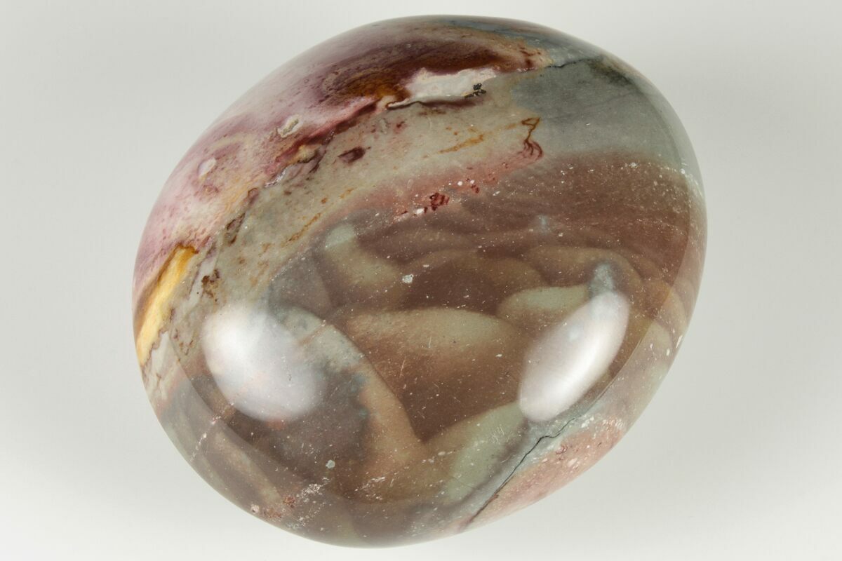 2.97" Polished Polychrome Jasper Palm Stone - Madagascar (#196521) For ...