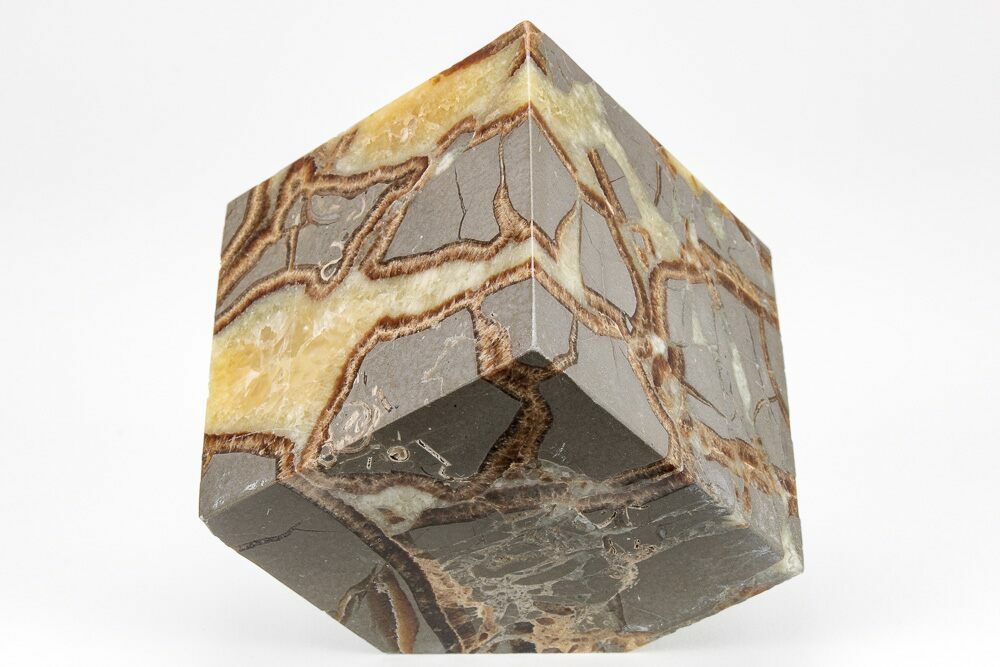 2.45" Wide, Polished Septarian Cube - Utah (#207786) For Sale ...