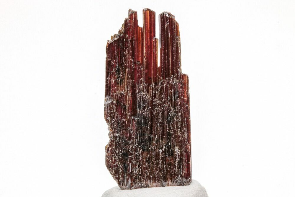 1.05" Lustrous, Deep-Red Rutile Crystal - Minas Gerais, Brazil (#209361 ...