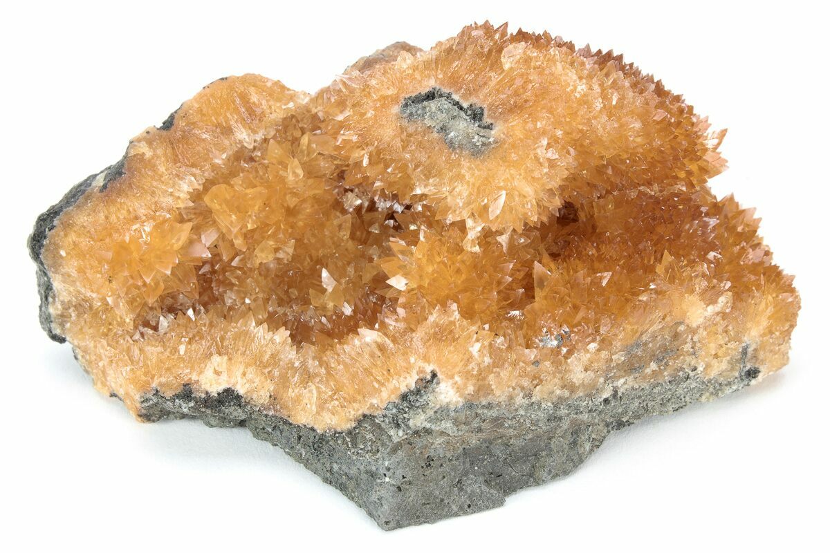 2.9" Intense Orange Calcite Crystal Cluster - Poland (#214169) For Sale ...