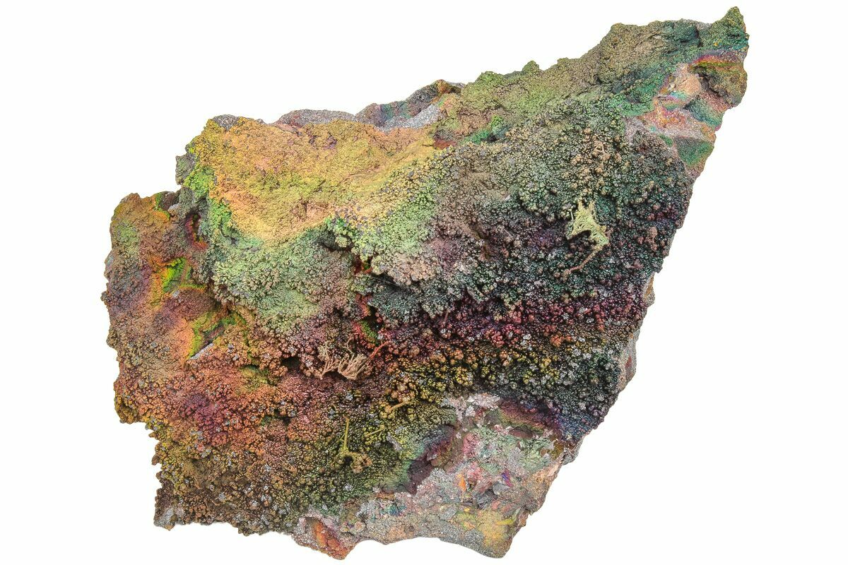 5.2" Vibrant, Iridescent Hematite After Goethite Formation - Georgia ...