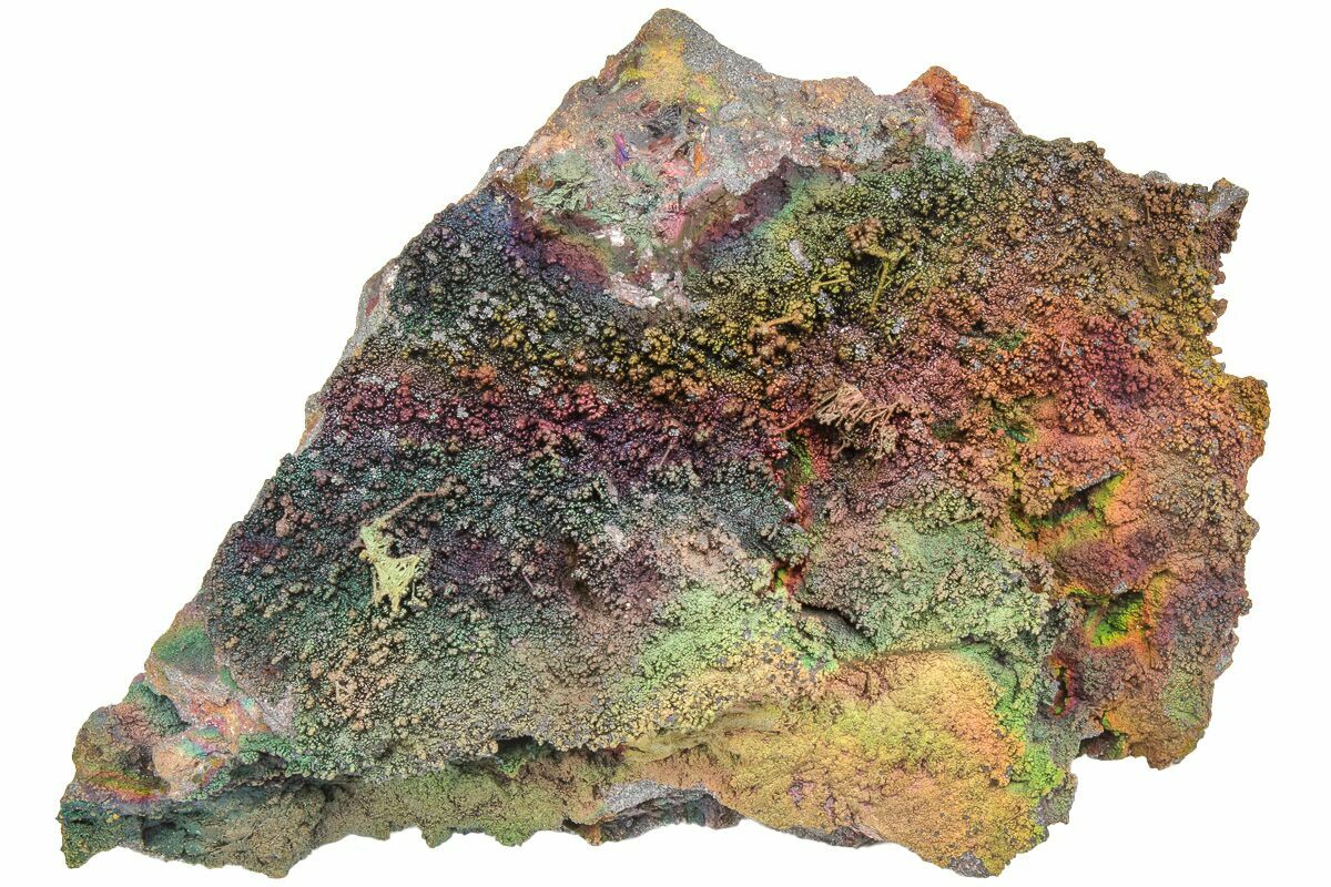 5.2" Vibrant, Iridescent Hematite After Goethite Formation - Georgia ...