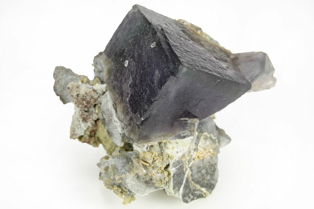 2" Colorful Cubic Fluorite Crystal with Phantoms - Yaogangxian Mine ...