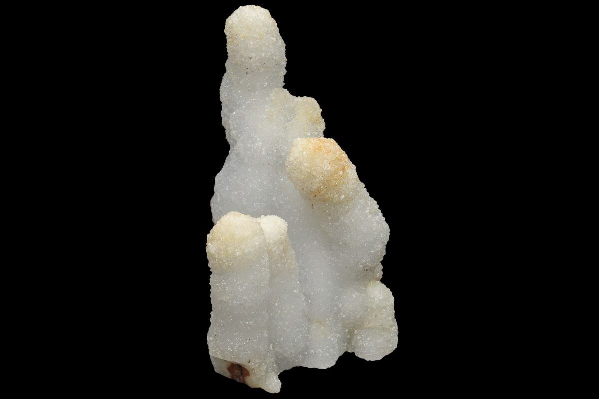 3.3" Sparkling Quartz Chalcedony Stalactite Formation - India (#220551 ...