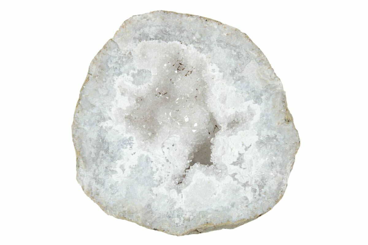 2.35" Keokuk Quartz Geode (Half) - Illinois (#222930) For Sale ...