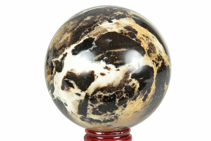 3" Polished Black Opal Sphere - Madagascar (#225138) For Sale ...