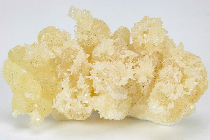 2.6" Fluorescent, Yellow-Orange Botryoidal Aragonite Formation - Peru ...