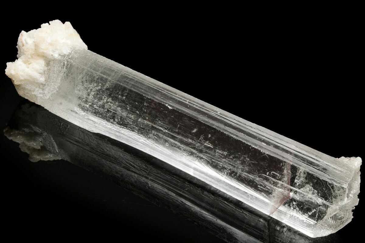 7.7" Water-Clear, Selenite Crystal with Hematite Phantom - China ...