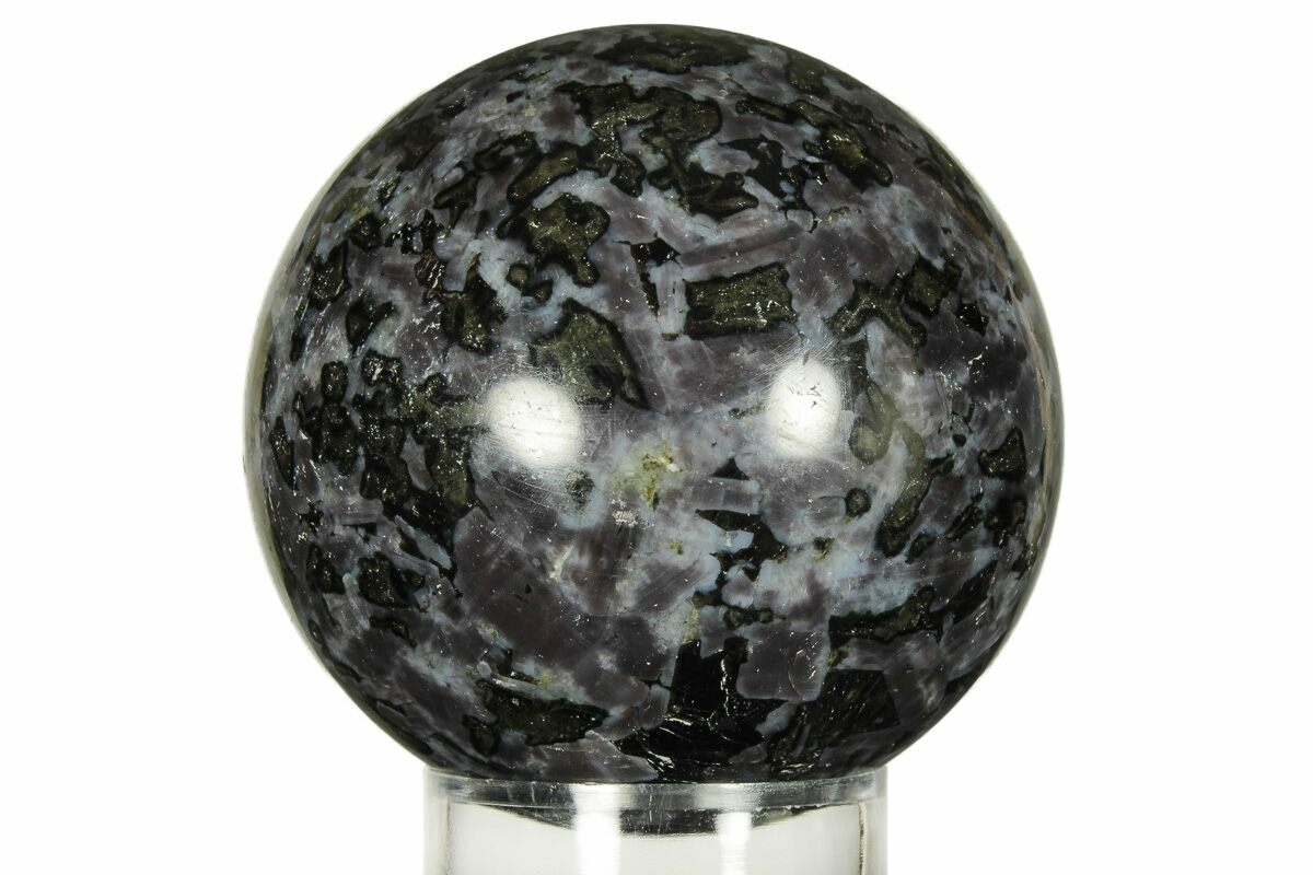 2.2" Polished, Indigo Gabbro Sphere - Madagascar (#196193) For Sale ...