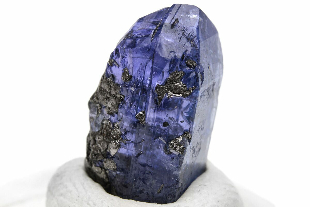 .52" Brilliant Blue-Violet Tanzanite Crystal - Merelani Hills, Tanzania ...