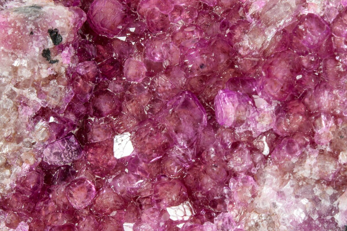 2.4" Sparkling Cobaltoan Calcite Crystal Cluster - D.R. Congo (#229660 ...