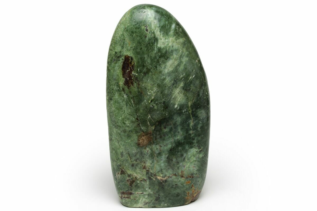 6.4" Free-Standing, Polished Green Chrysoprase - Madagascar (#230228 ...