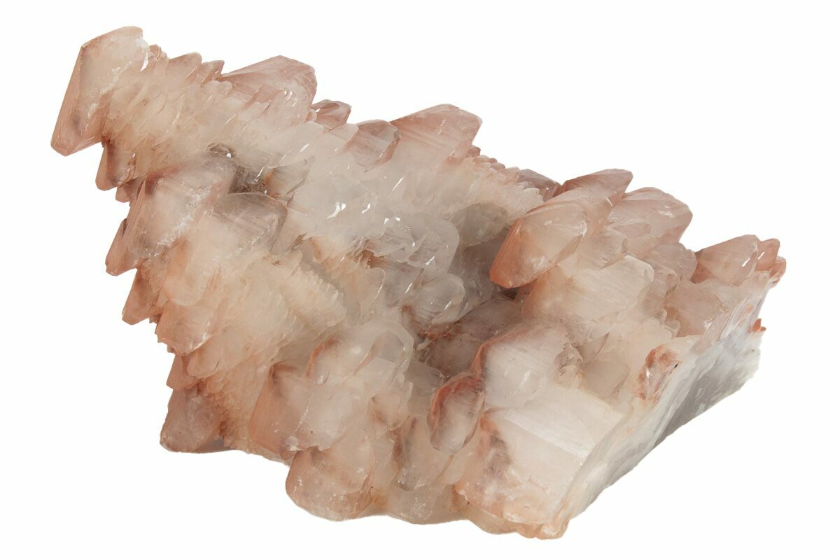 4" Pagoda Style Calcite Crystals on Calcite - Fluorescent! (#215963 ...