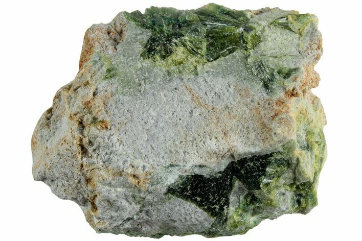 1.7" Radiating, Green Wavellite Crystal Aggregation - Arkansas (#213316 ...