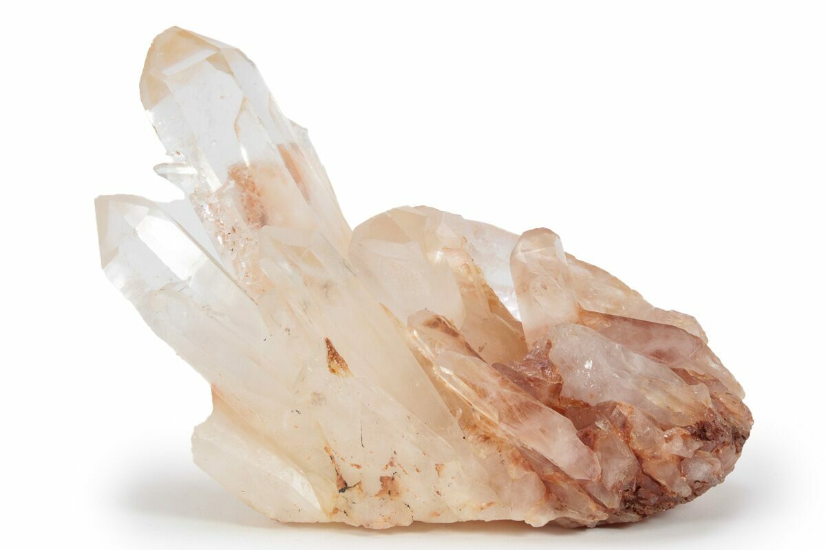 6.4" Tangerine Quartz Crystal Cluster - Madagascar (#231346) For Sale ...