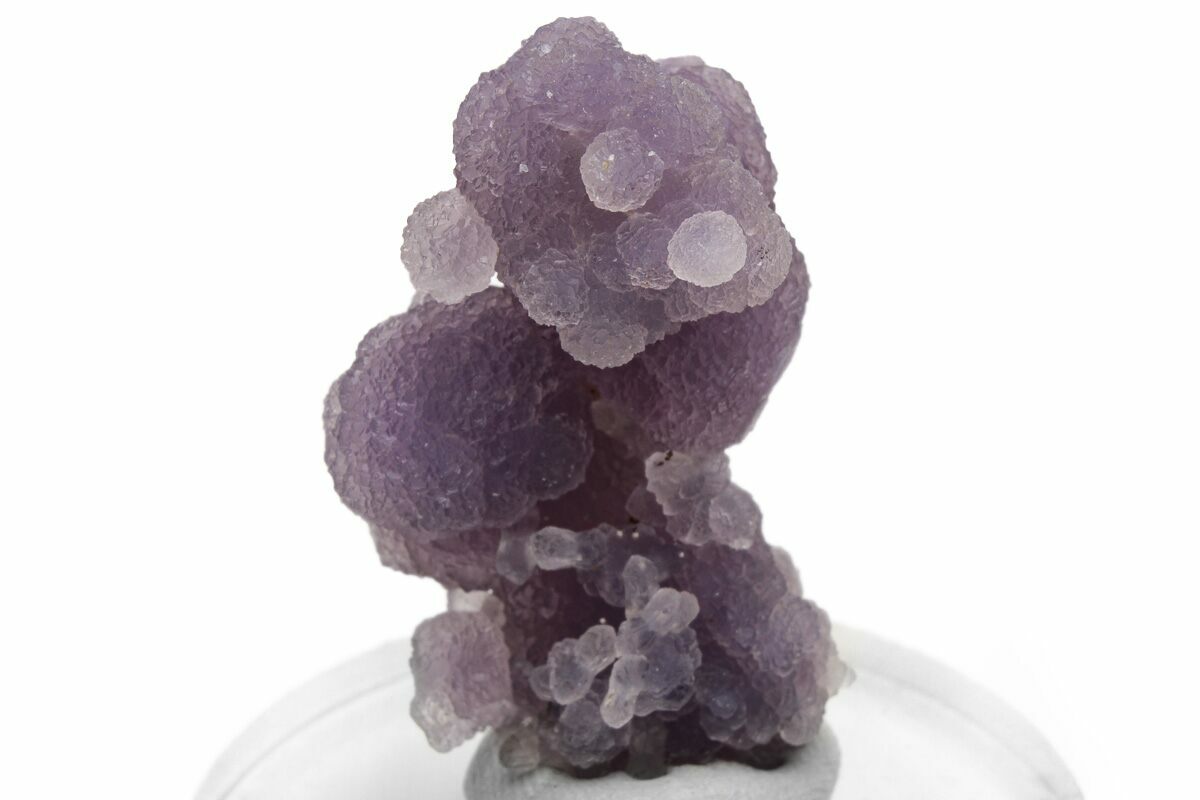 1.4" Purple, Sparkly Botryoidal Grape Agate - Indonesia (#231436) For ...