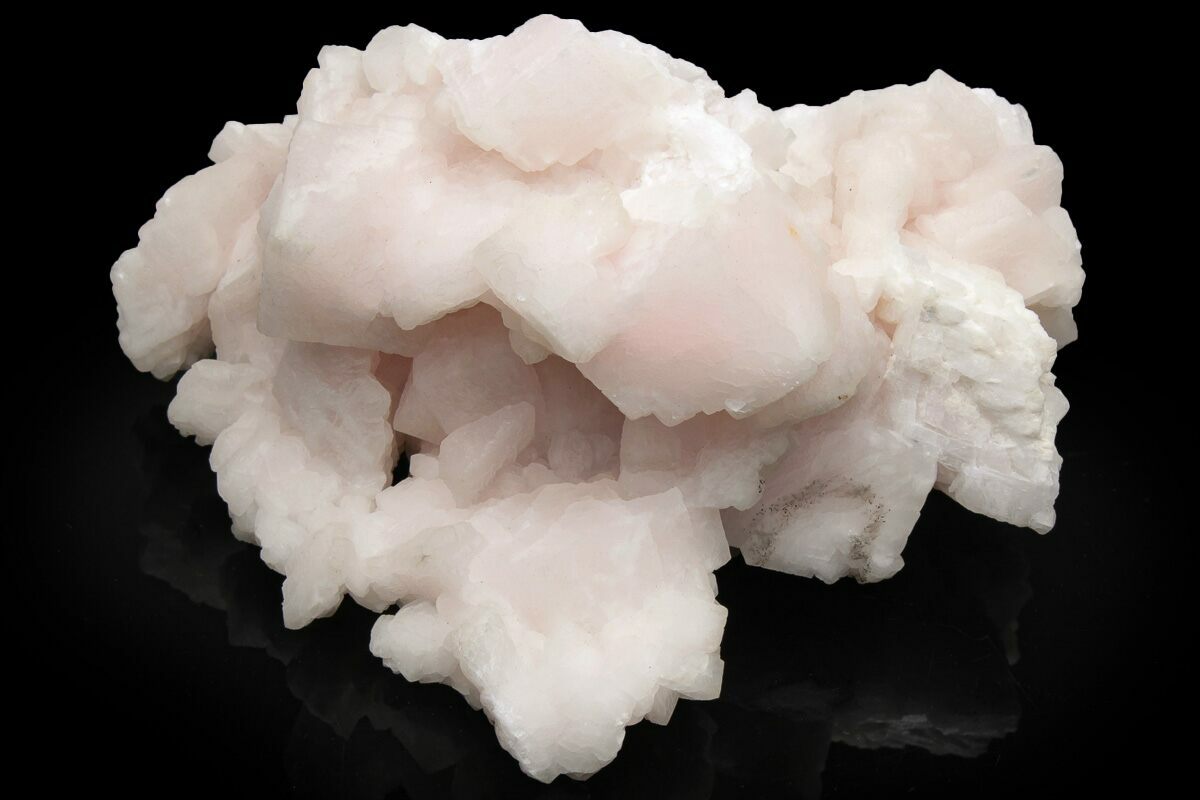 4.2" Manganoan Calcite Crystal Cluster - Highly Fluorescent! (#231566 ...