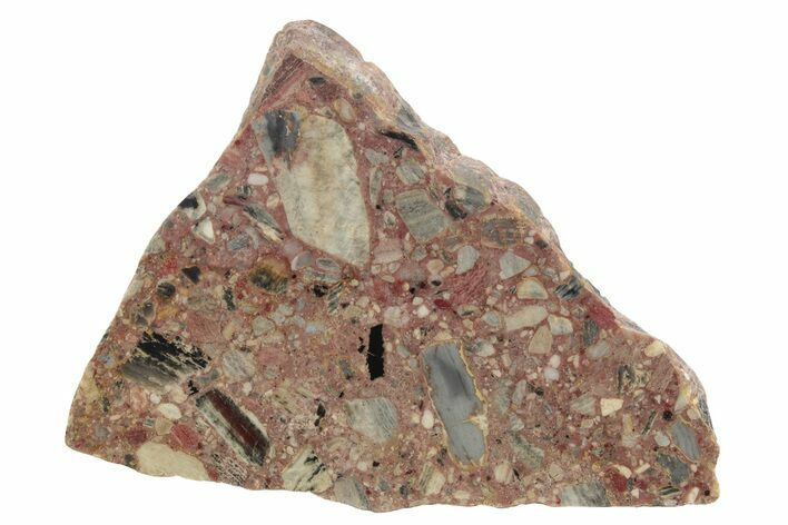 5.6" Polished Chert Breccia Slab - Western Australia (#240105) For Sale ...