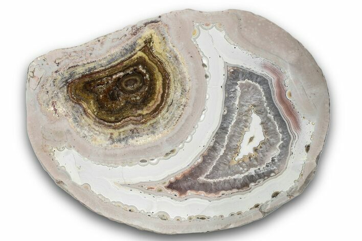 2.7" Polished Banded Agate Nodule - Kuhn Quarry, Germany (#243641) For ...