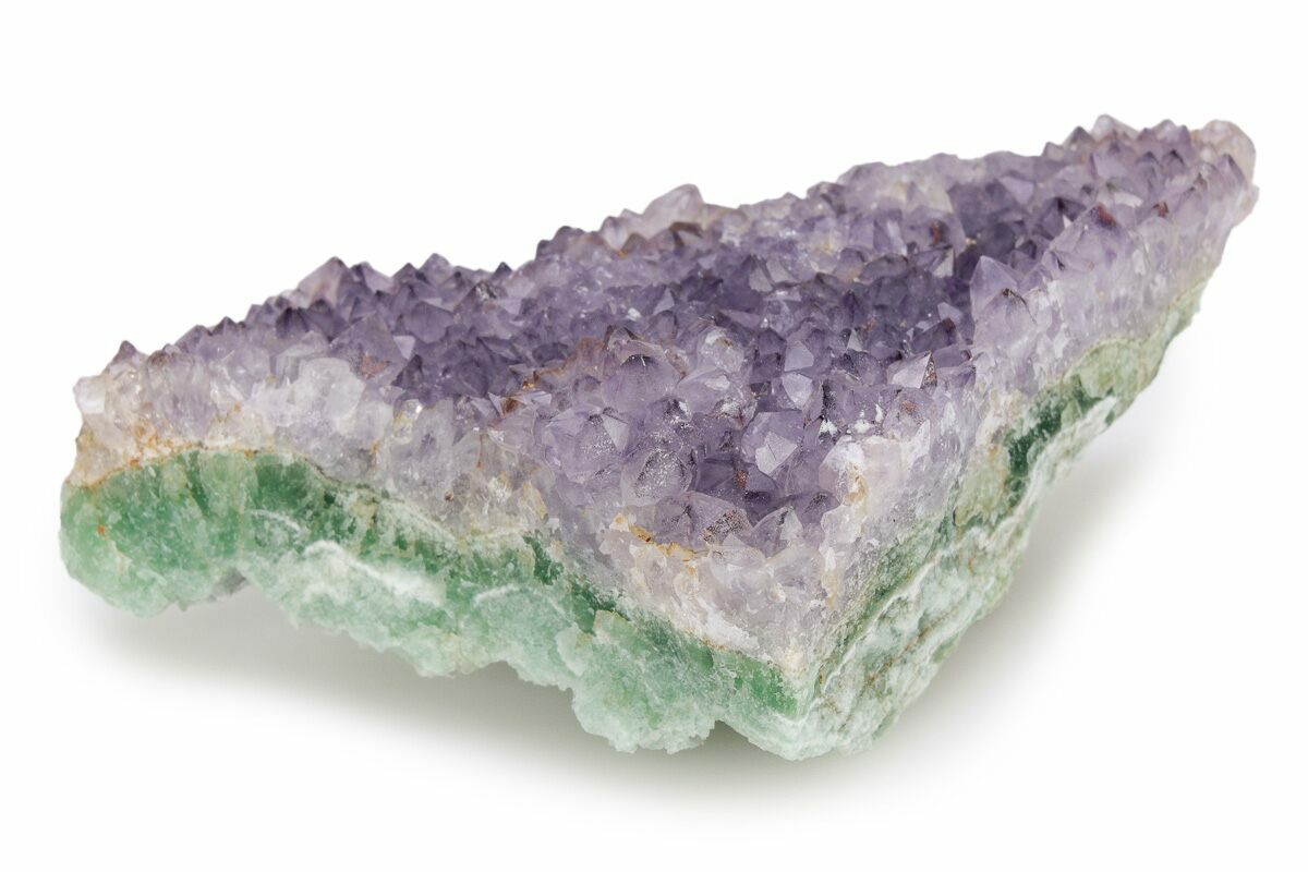 2.7" Amethyst Crystals on Fluorite - Nancy Hanks Mine, Colorado ...