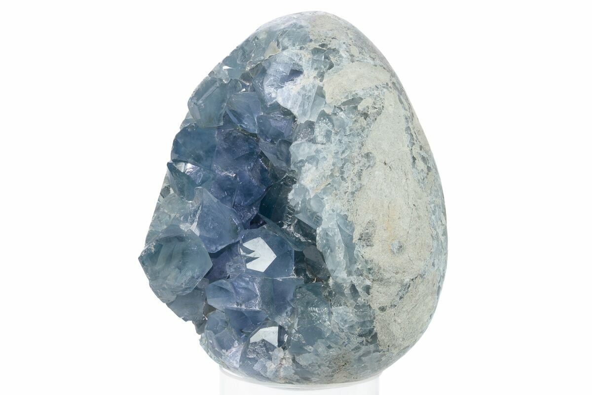7.1" Crystal Filled Celestine (Celestite) "Egg" Geode - Madagascar ...