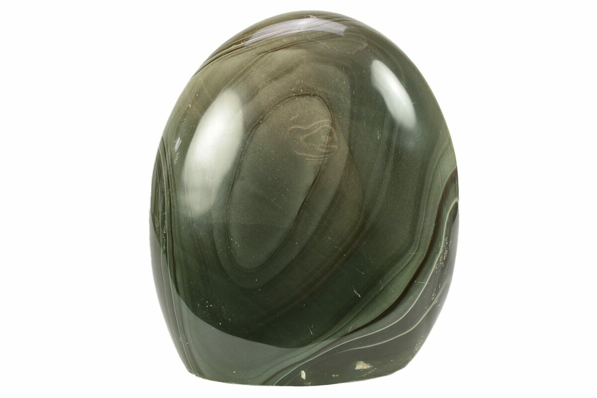 5.05" Free-Standing, Polished Polychrome Jasper - Madagascar (#249225 ...