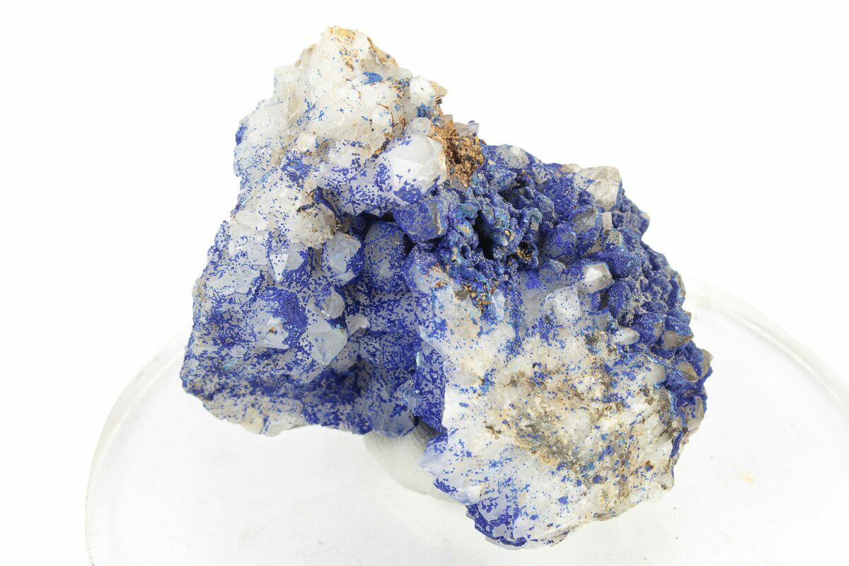 2" Vibrant Azurite on Quartz Crystals - China (#252077) For Sale ...