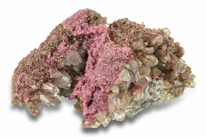 1.85" Fibrous Roselite Crystals on Calcite - Morocco (#251993) For Sale ...