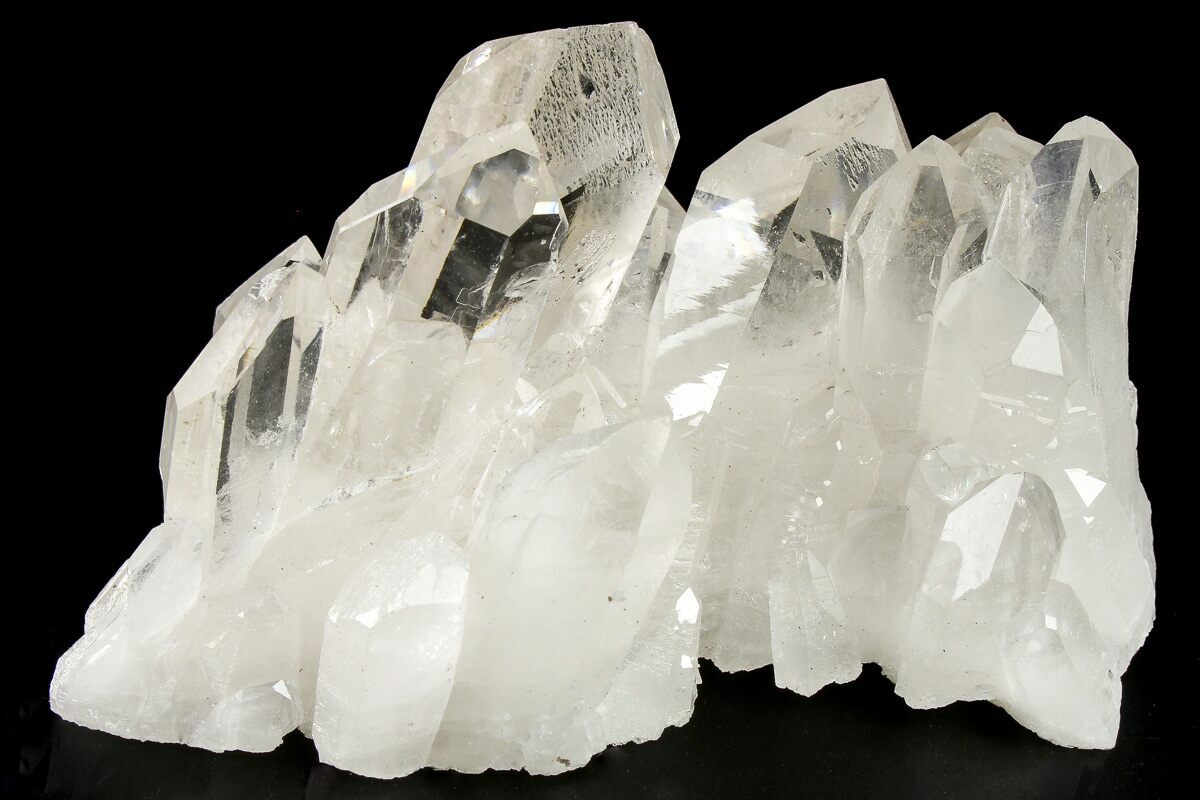 3.1" Clear Quartz Crystal Cluster - Brazil (#253270) For Sale ...