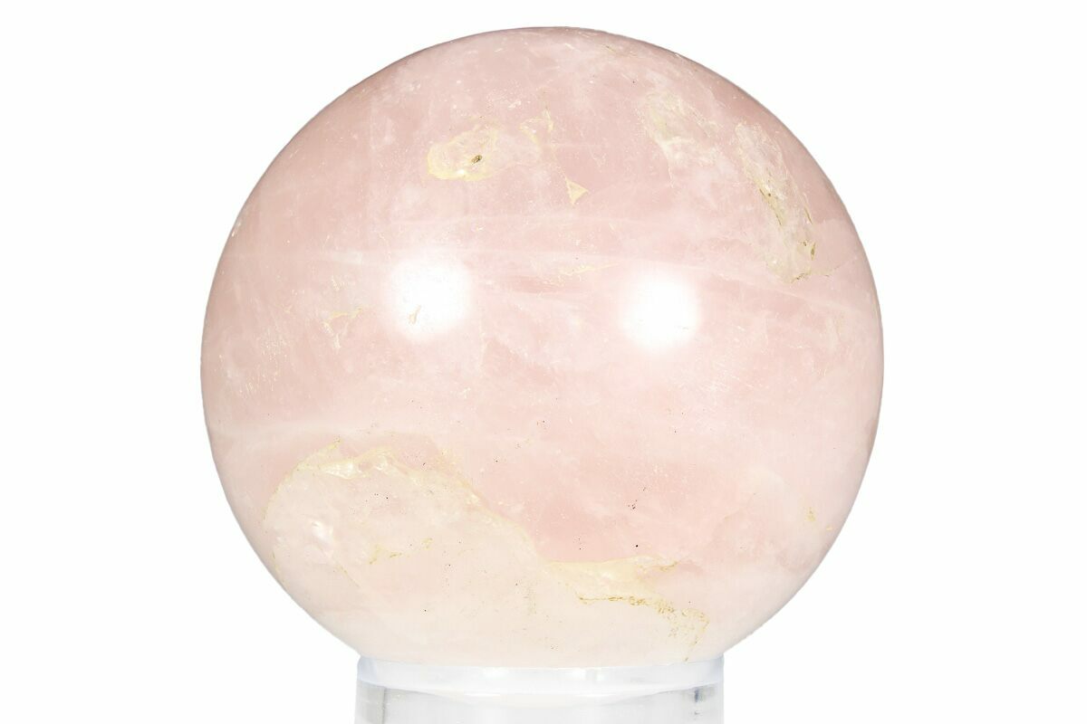 3.2" Polished Rose Quartz Sphere - Madagascar (#253797) For Sale ...