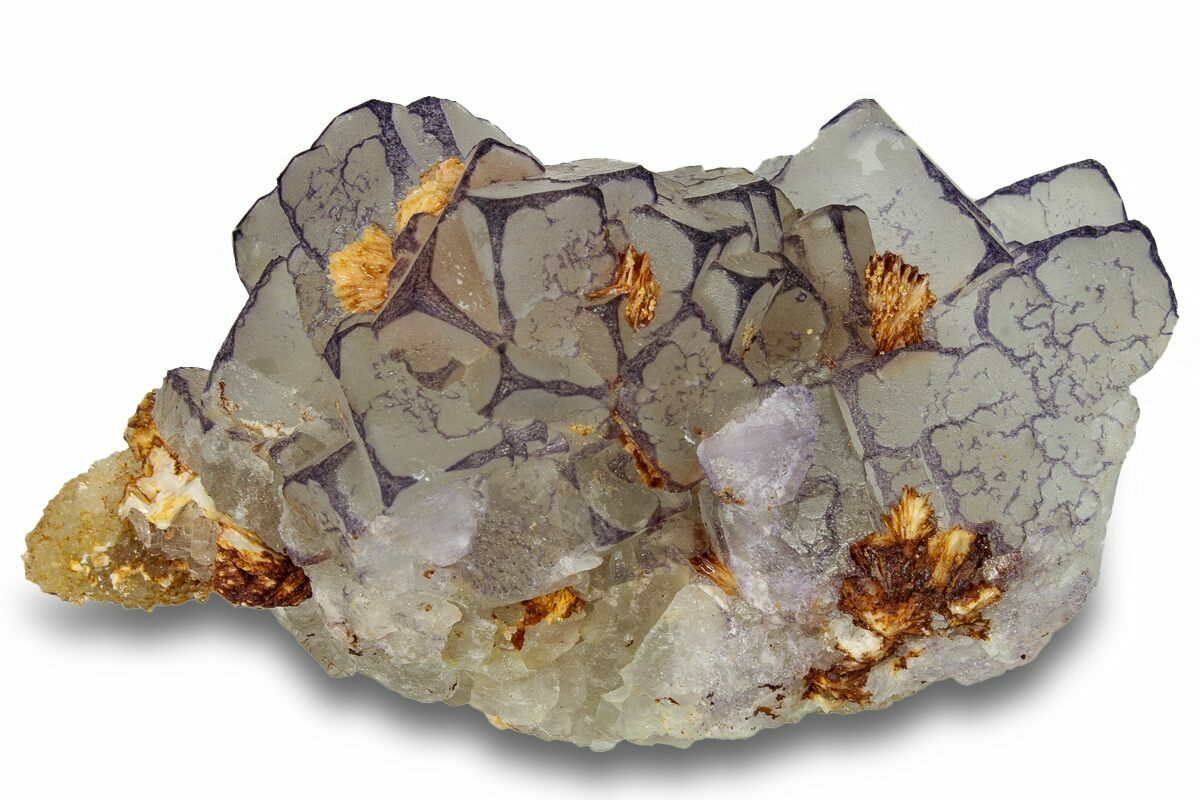 3.15" Purple Edge Fluorite - Qinglong Mine, China (#255758) For Sale ...